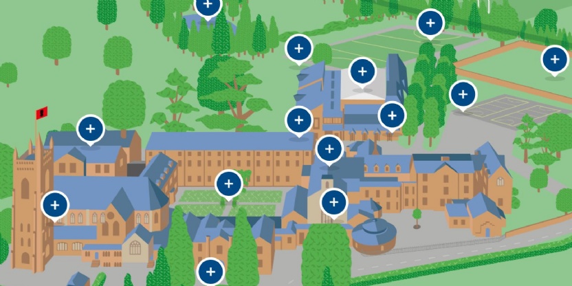 The Princethorpe Foundation - New College Map Allows Visitors To ...